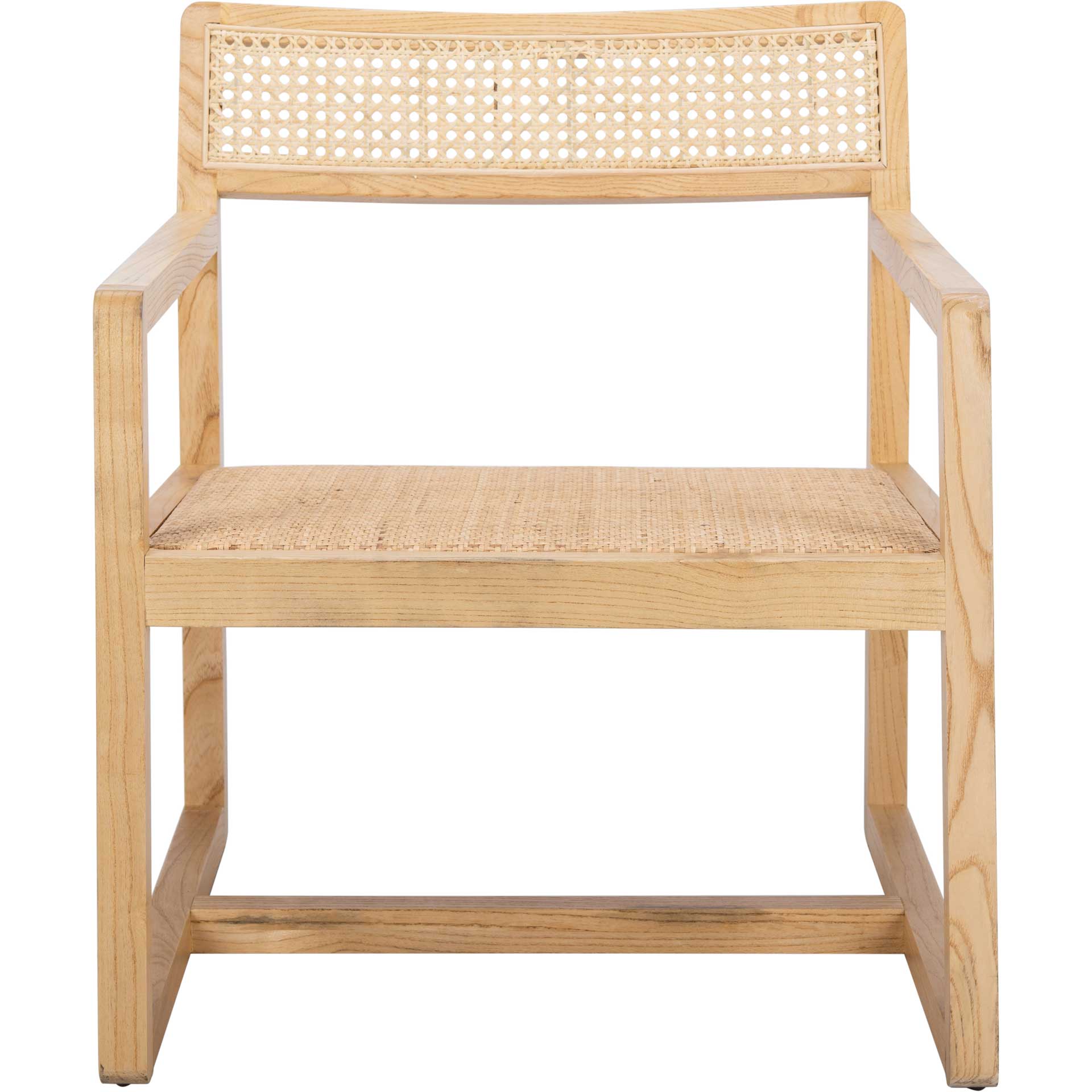 Lucy Cane Accent Chair Natural - Froy.com
