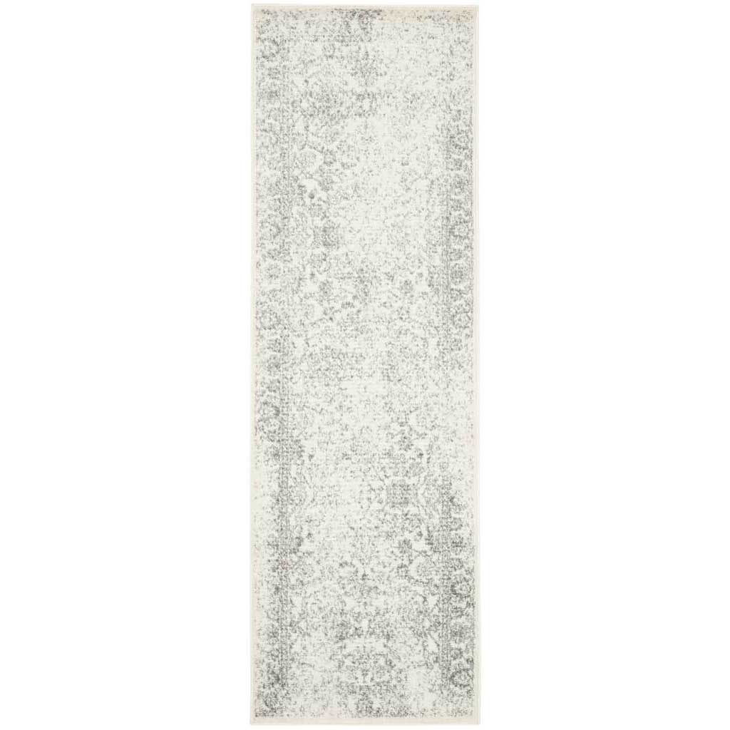 Adirondack Pastoral Ivory/Silver Runner Rug - Froy.com