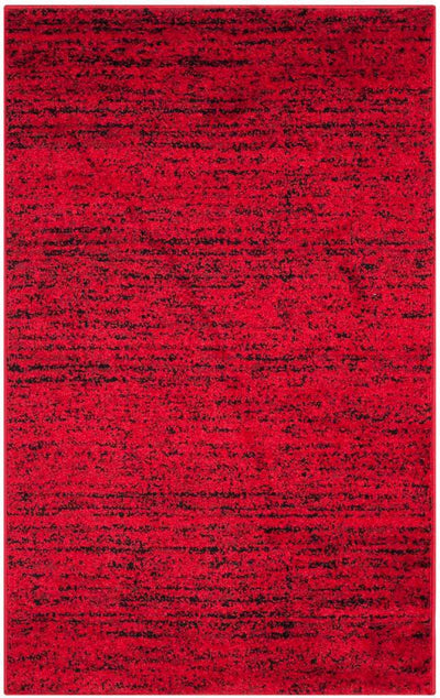 Adirondack Wave Red/Black Area Rug - Froy.com