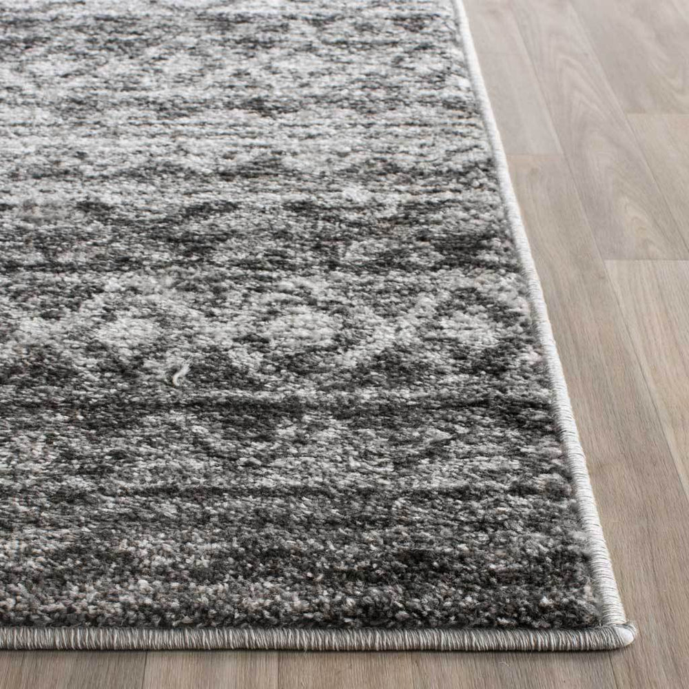 Adirondack Tribal Ivory/Charcoal Runner Rug - Froy.com
