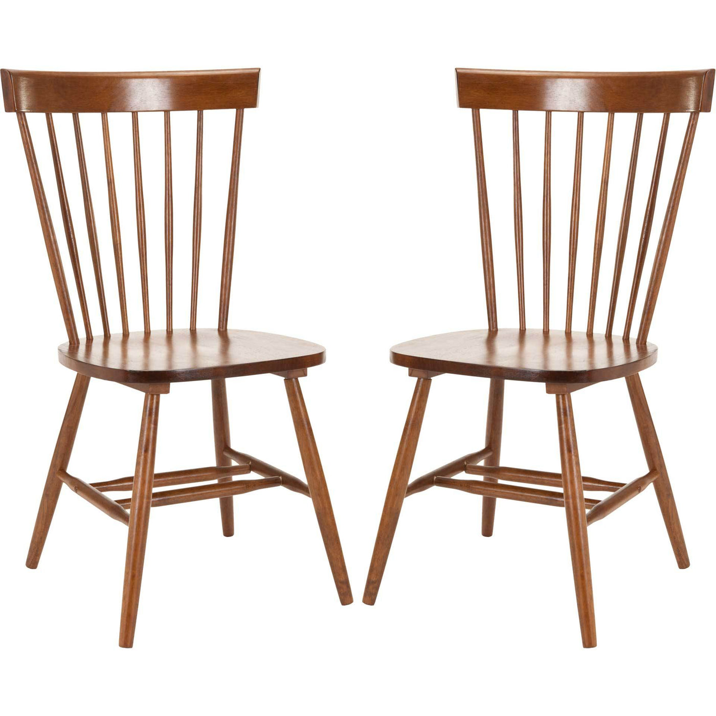Paula Spindle Dining Chair Natural (Set of 2) - Froy.com