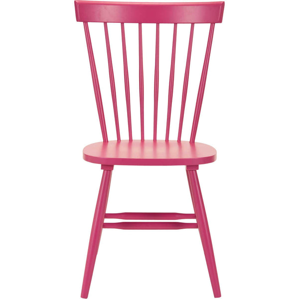 Paula Spindle Dining Chair Raspberry (Set of 2) - Froy.com