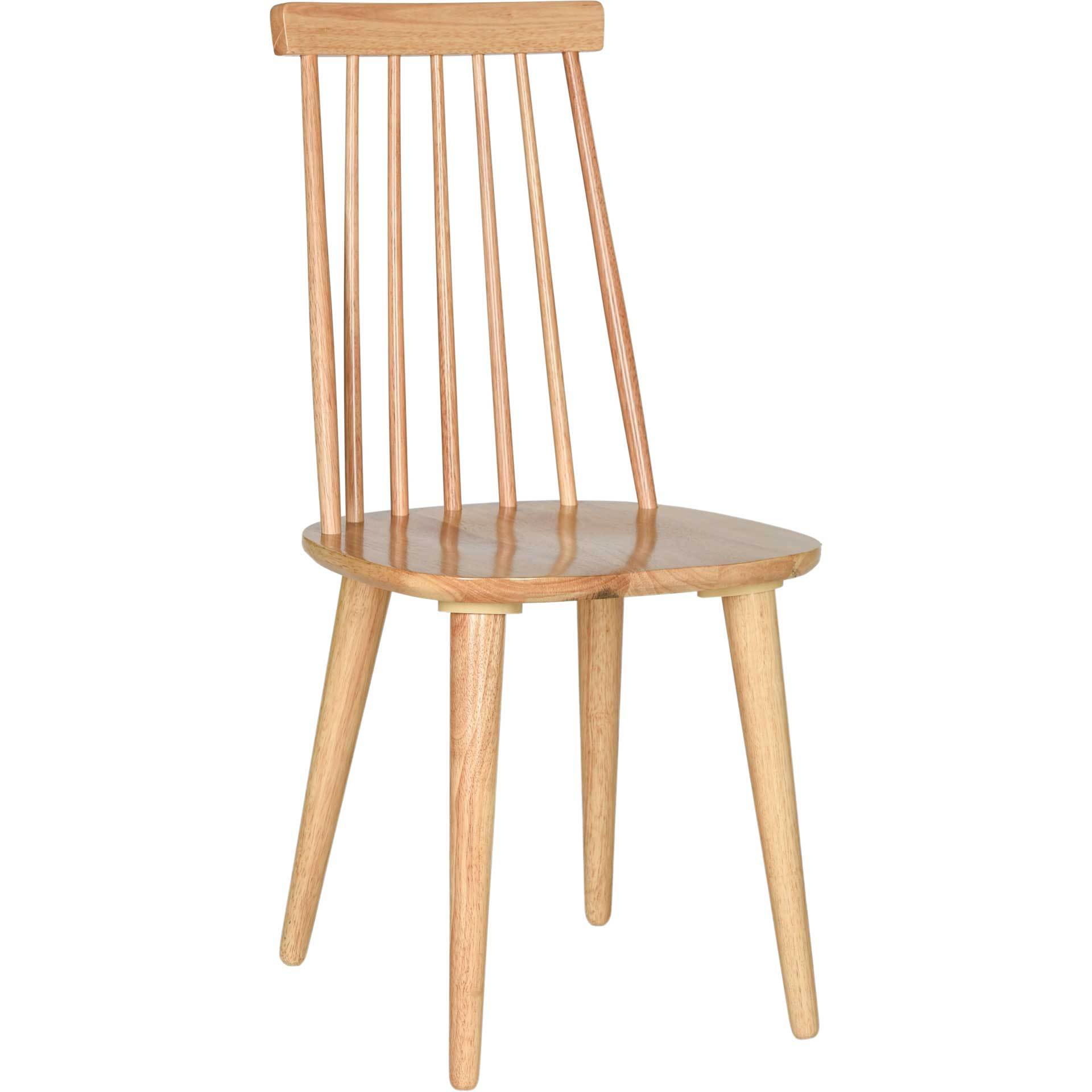 Buckley Spindle Side Chair Natural (Set of 2) - Froy.com