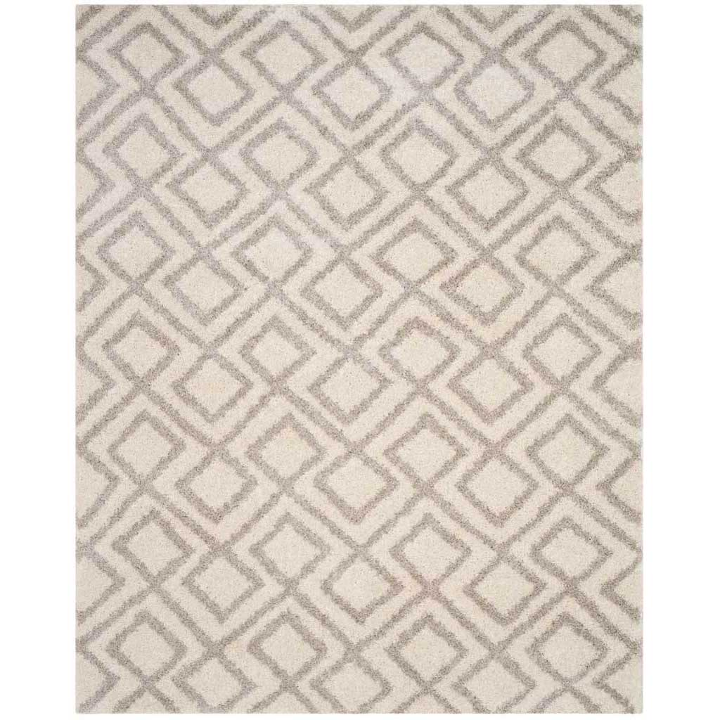 Arizona Shag Ivory/Beige Area Rug - Froy.com