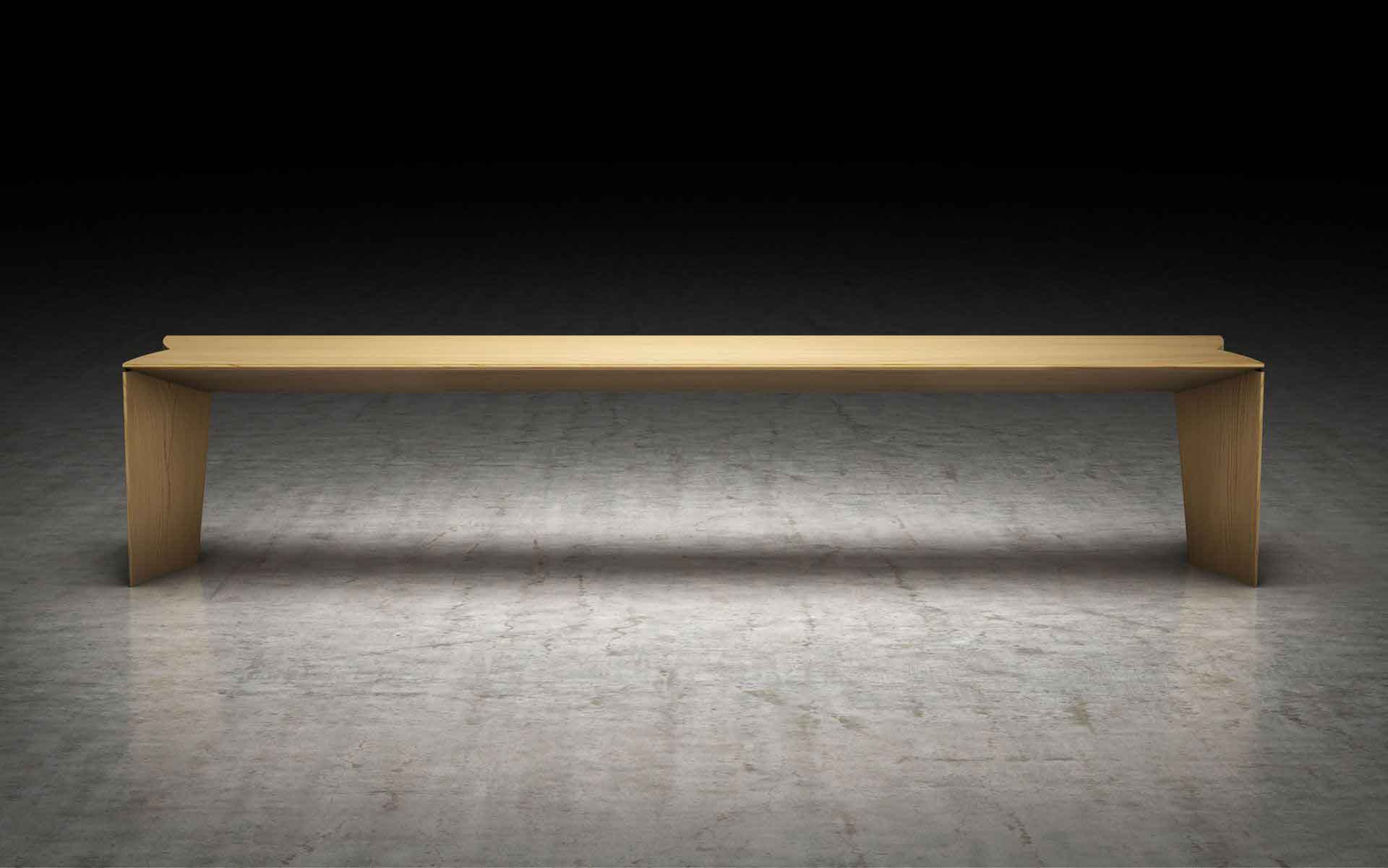 Soho Bench Natural Oak - Froy.com