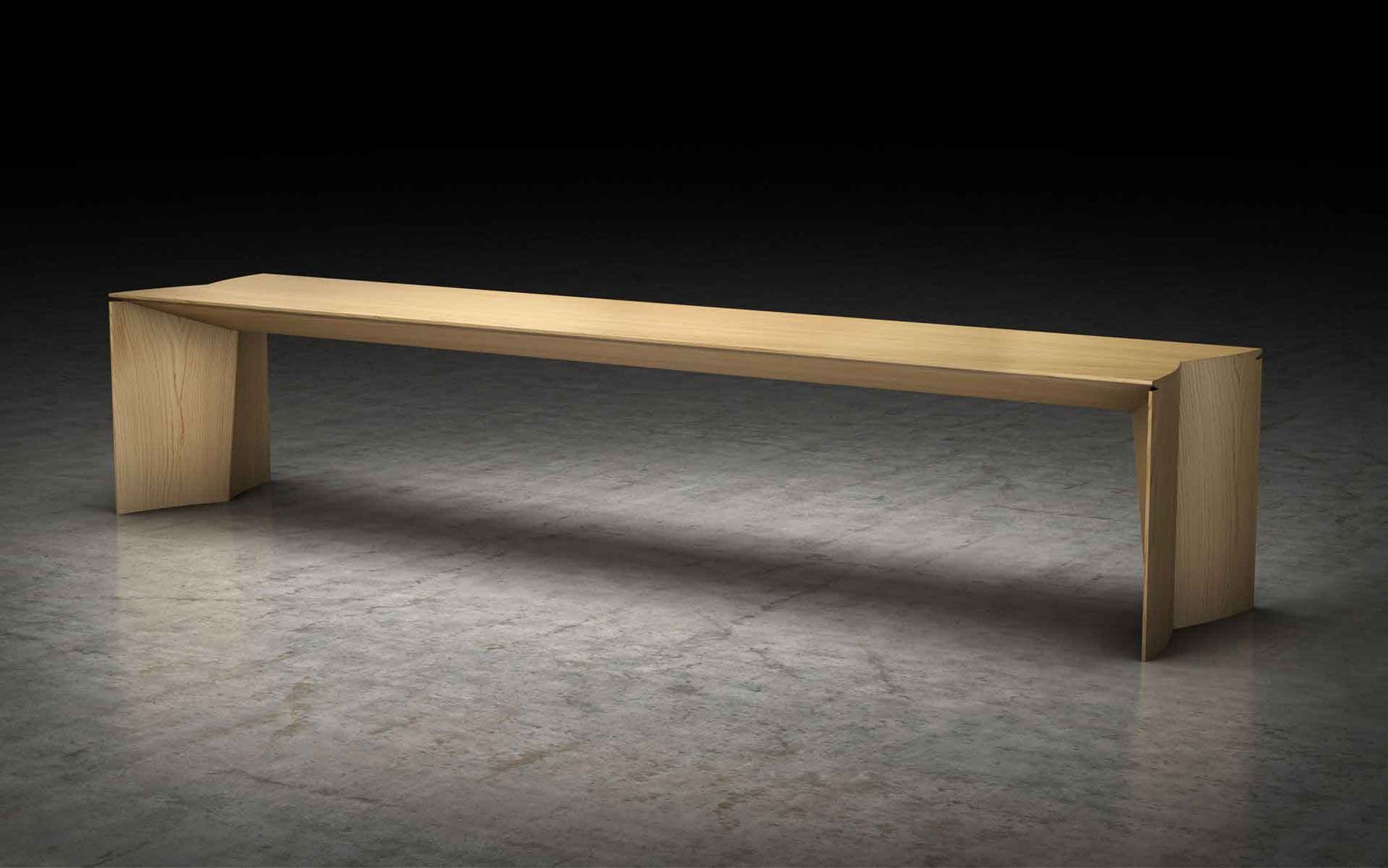 Soho Bench Natural Oak - Froy.com