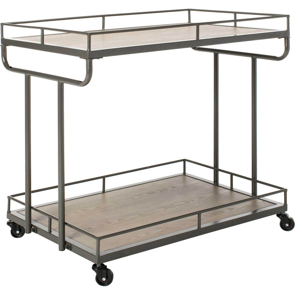 Damari 2 Tier Rectangle Bar Cart - Froy.com