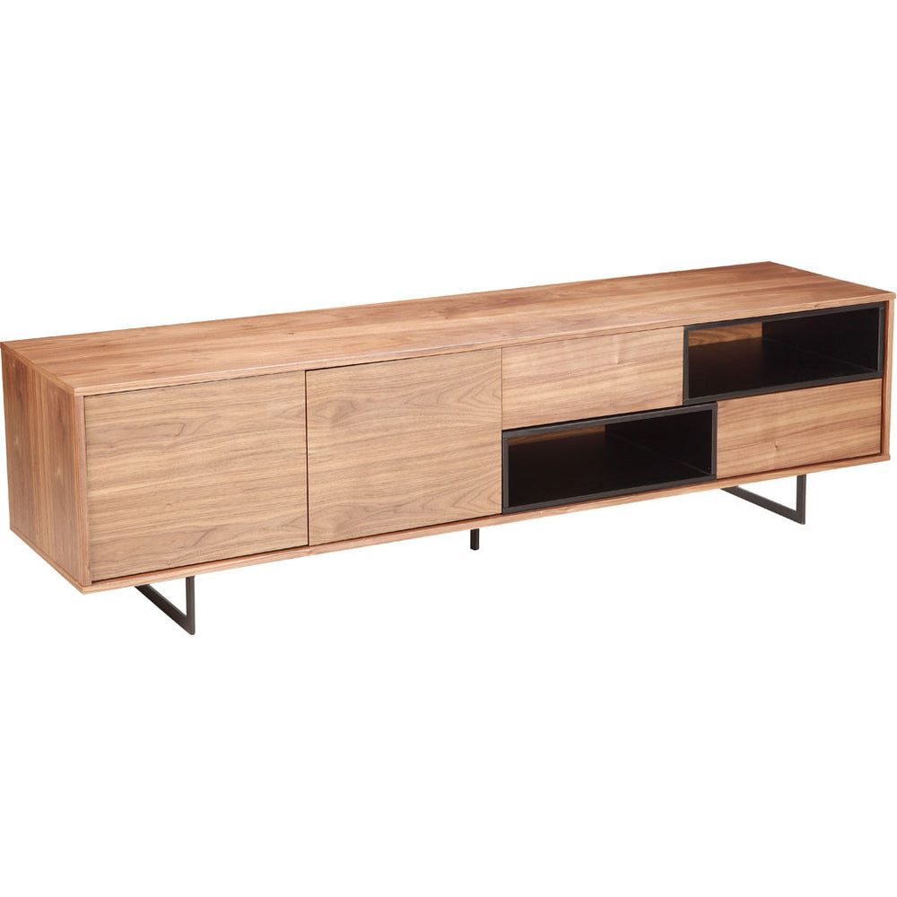 Gordon Entertainment Unit Walnut - Froy.com