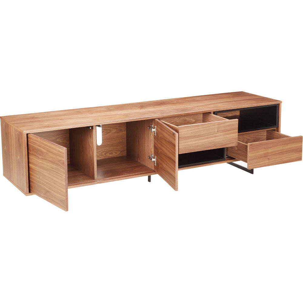 Gordon Entertainment Unit Walnut - Froy.com