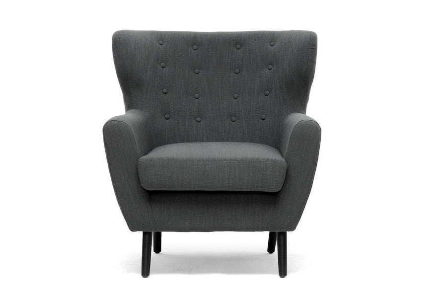 Lord Club Chair Dark Gray - Froy.com