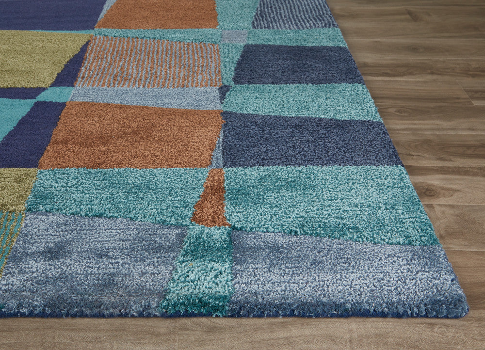 Blue Bianca Blue/Green Area Rug - Froy.com