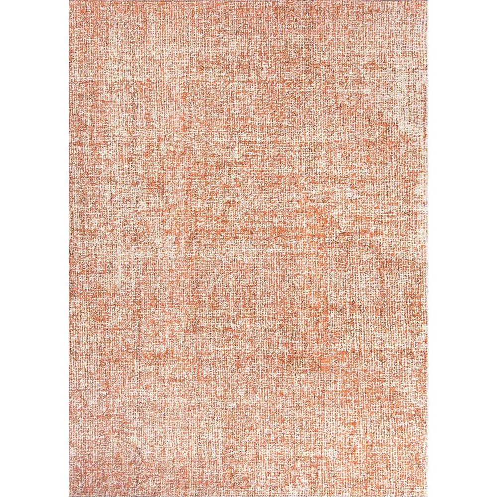 Britta Oland White Ice/Orange Rust Area Rug - Froy.com