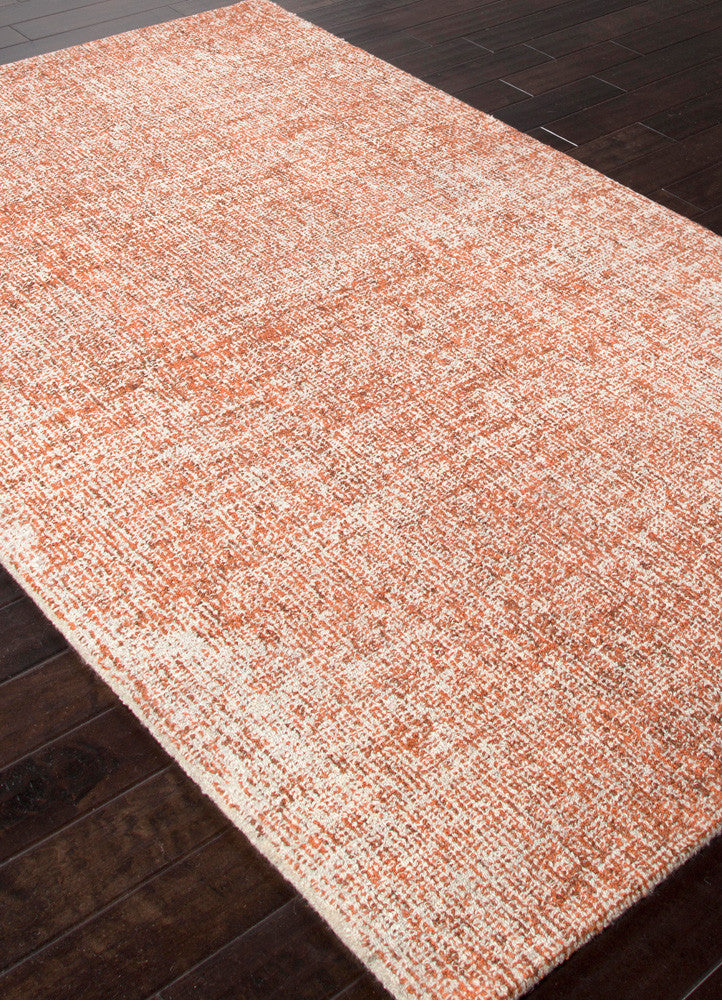 Britta Oland White Ice/Orange Rust Area Rug - Froy.com