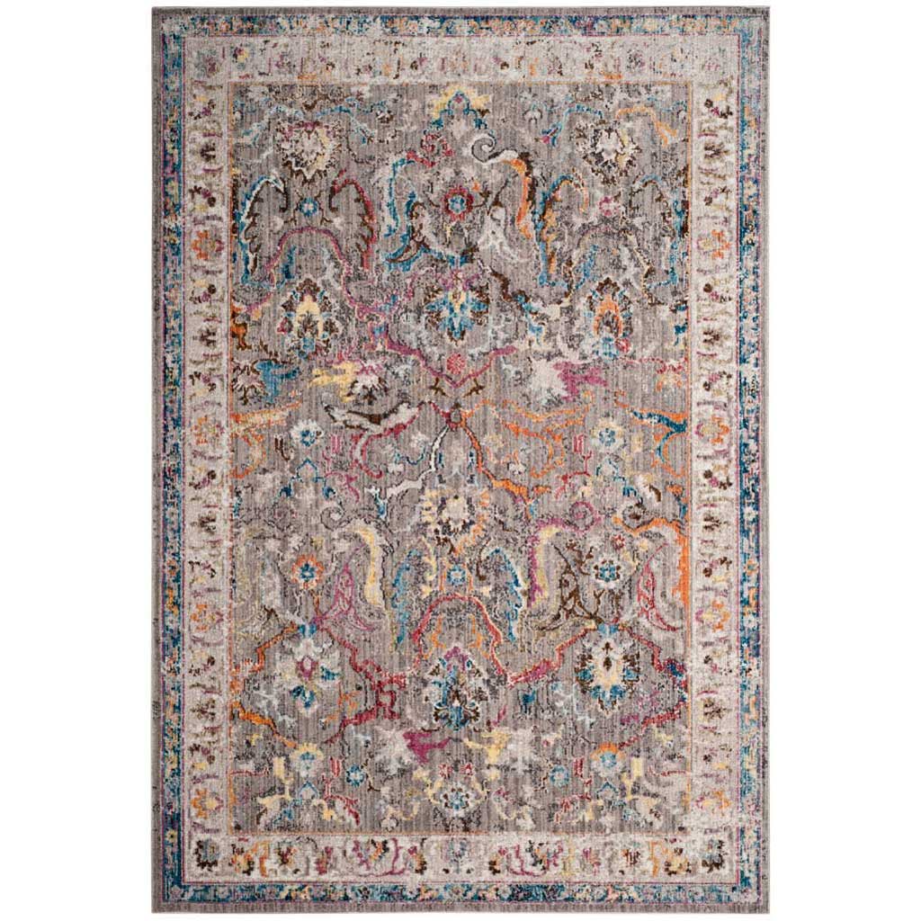 Bristol Gray/Ivory Area Rug - Froy.com