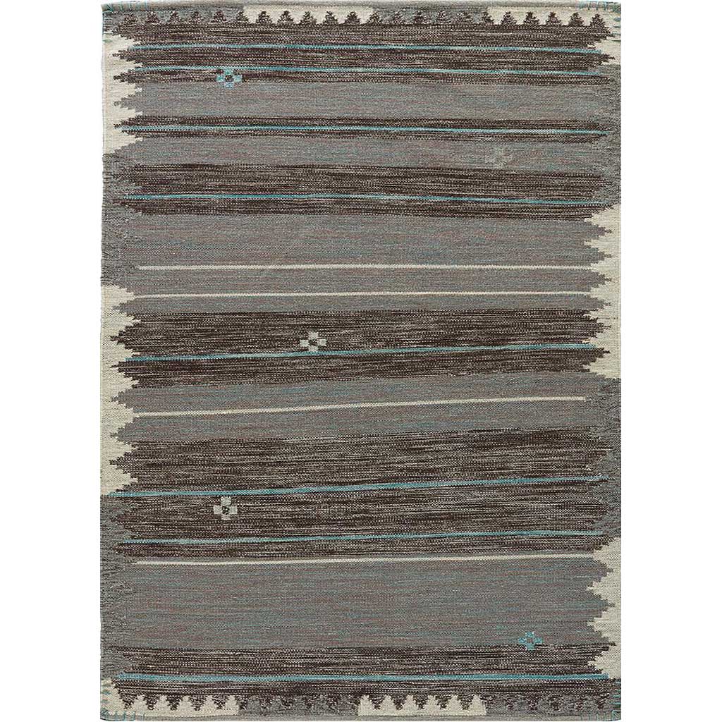 Carolina Merritt Blue/Black Area Rug - Froy.com