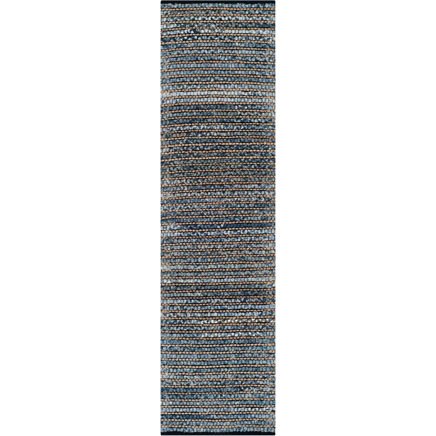 Cape Cod Stripe Blue Runner Rug - Froy.com