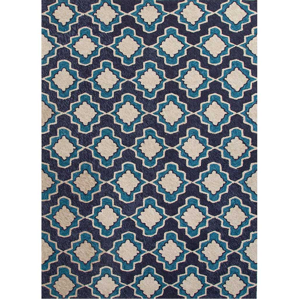 Catalina Temple Blue Area Rug - Froy.com