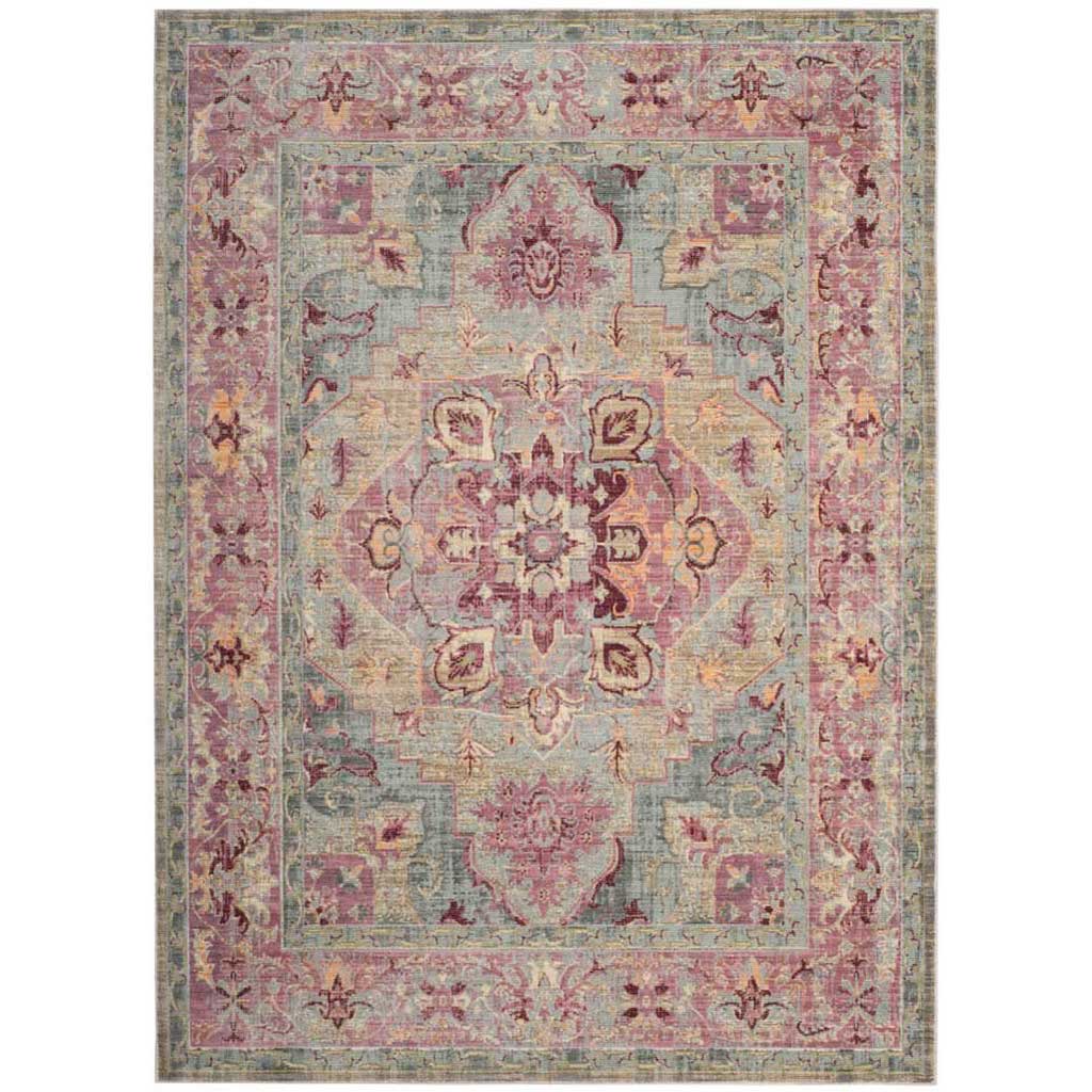 Claremont Grape/Blue Area Rug - Froy.com