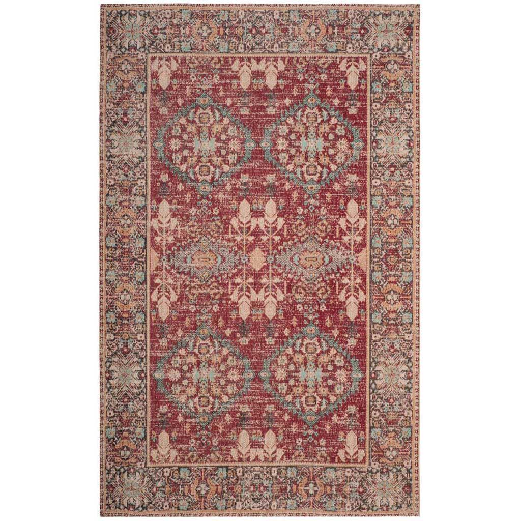 Classic Vintage Red/Multi Area Rug - Froy.com