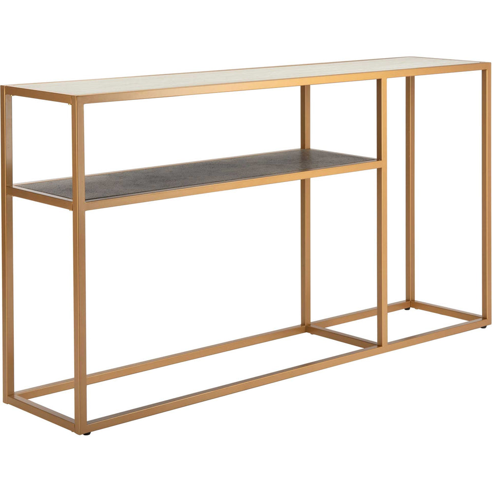 Octavia Console Table Multi/Gold - Froy.com