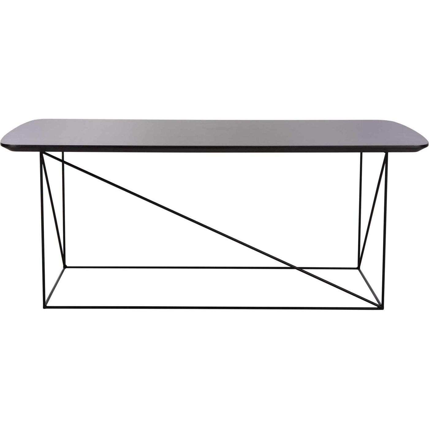 Ryder Coffee Table Gray/Black - Froy.com