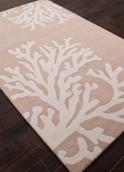 Coastal Seaside Bough Doe Skin/Silver Birch Area Rug - Froy.com