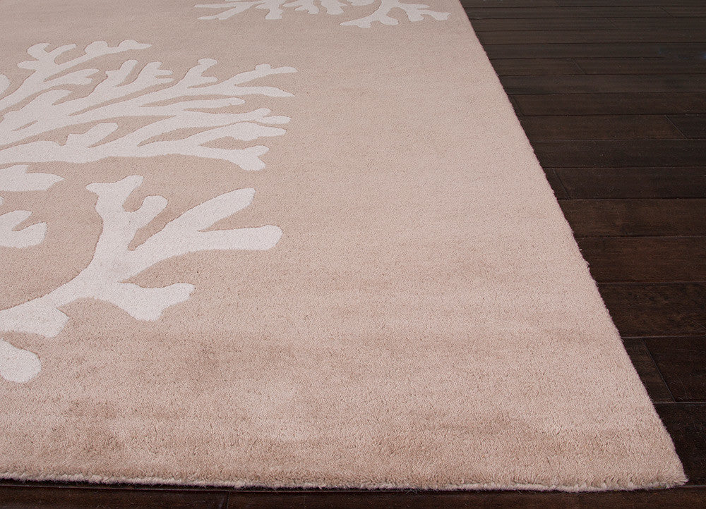 Coastal Seaside Bough Doe Skin/Silver Birch Area Rug - Froy.com