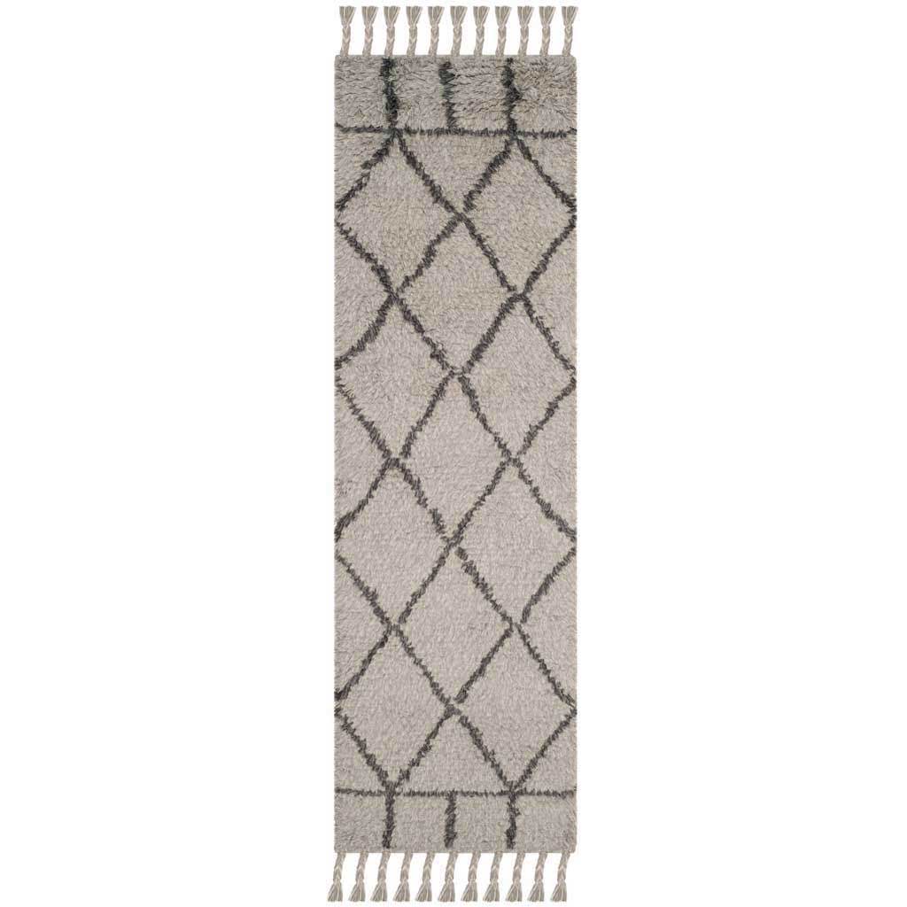 Casablanca Diamond Gray/Dark Gray Runner Rug - Froy.com