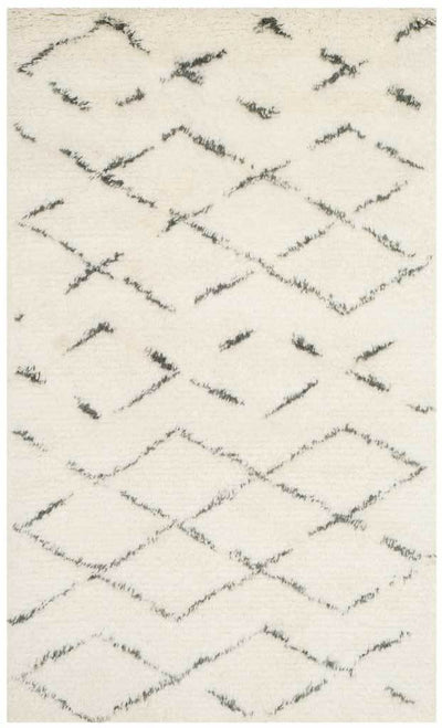 Casablanca Geometry Ivory/Gray Area Rug - Froy.com
