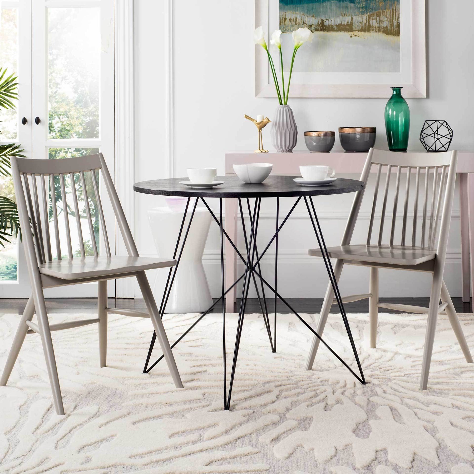 Wrangler Dining Chair Gray (Set of 2) - Froy.com