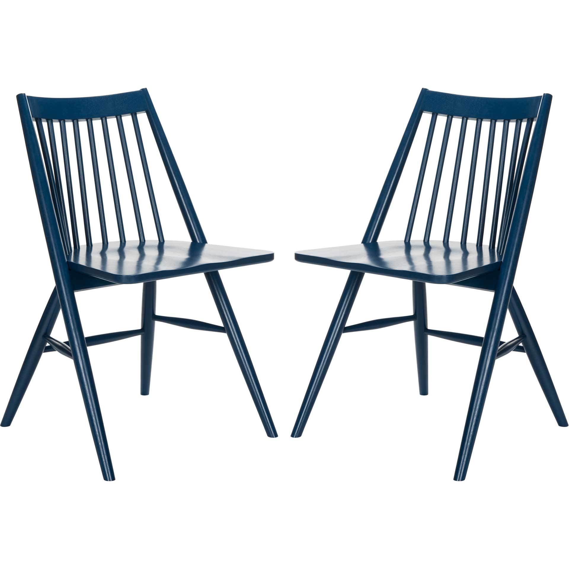 Wrangler Dining Chair Navy (Set of 2) - Froy.com