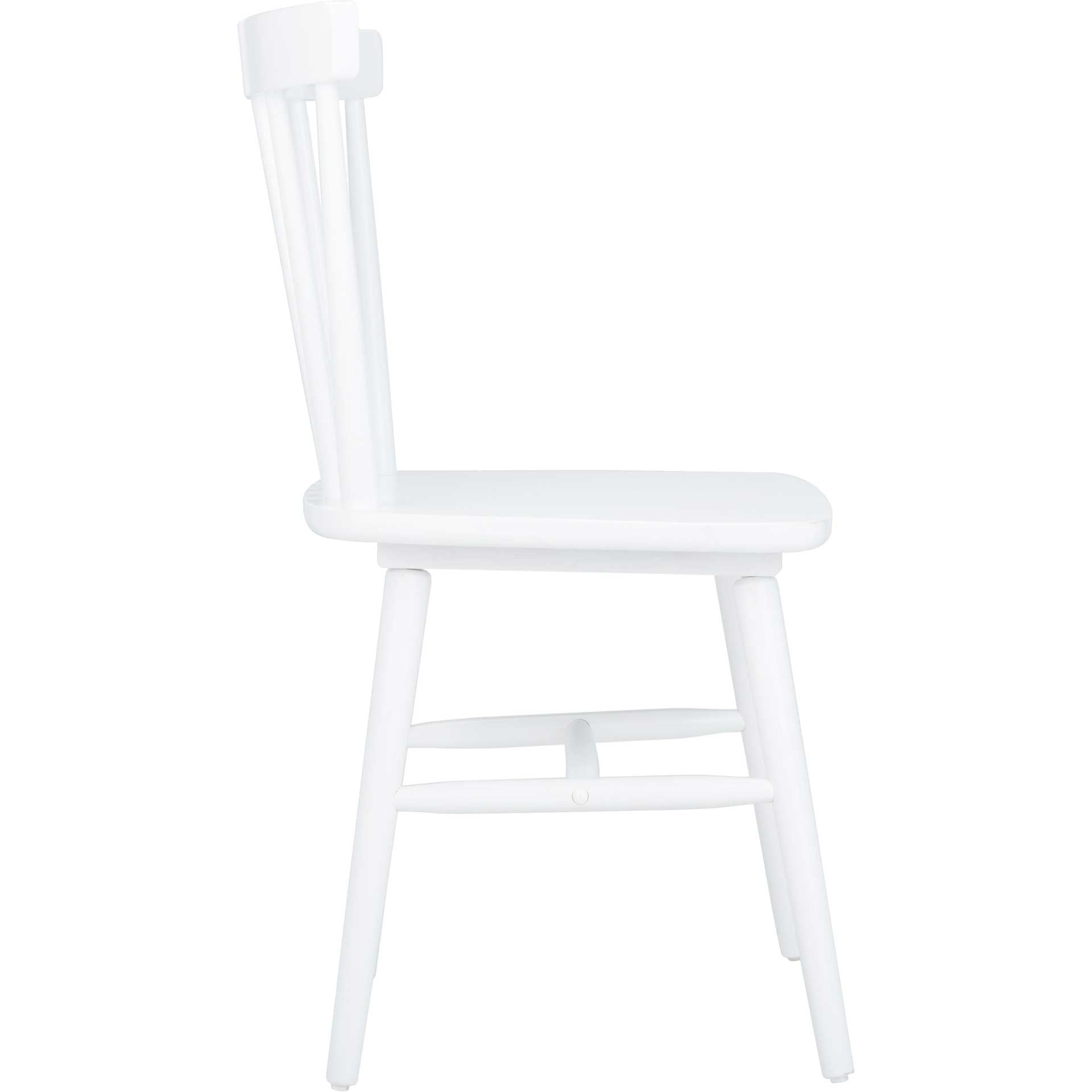 Wilder Spindle Back Dining Chair White (Set of 2) - Froy.com