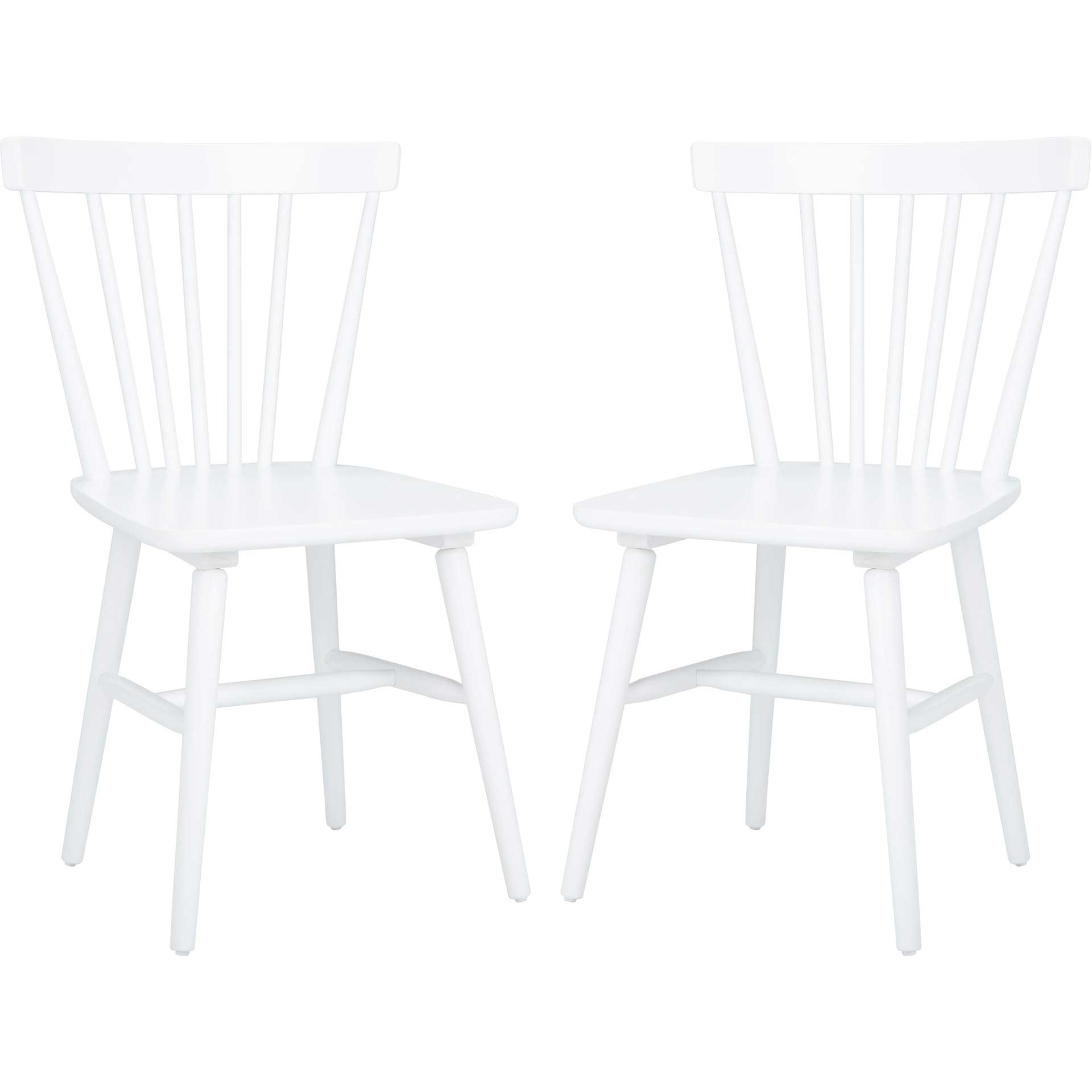 Wilder Spindle Back Dining Chair White (Set of 2) - Froy.com