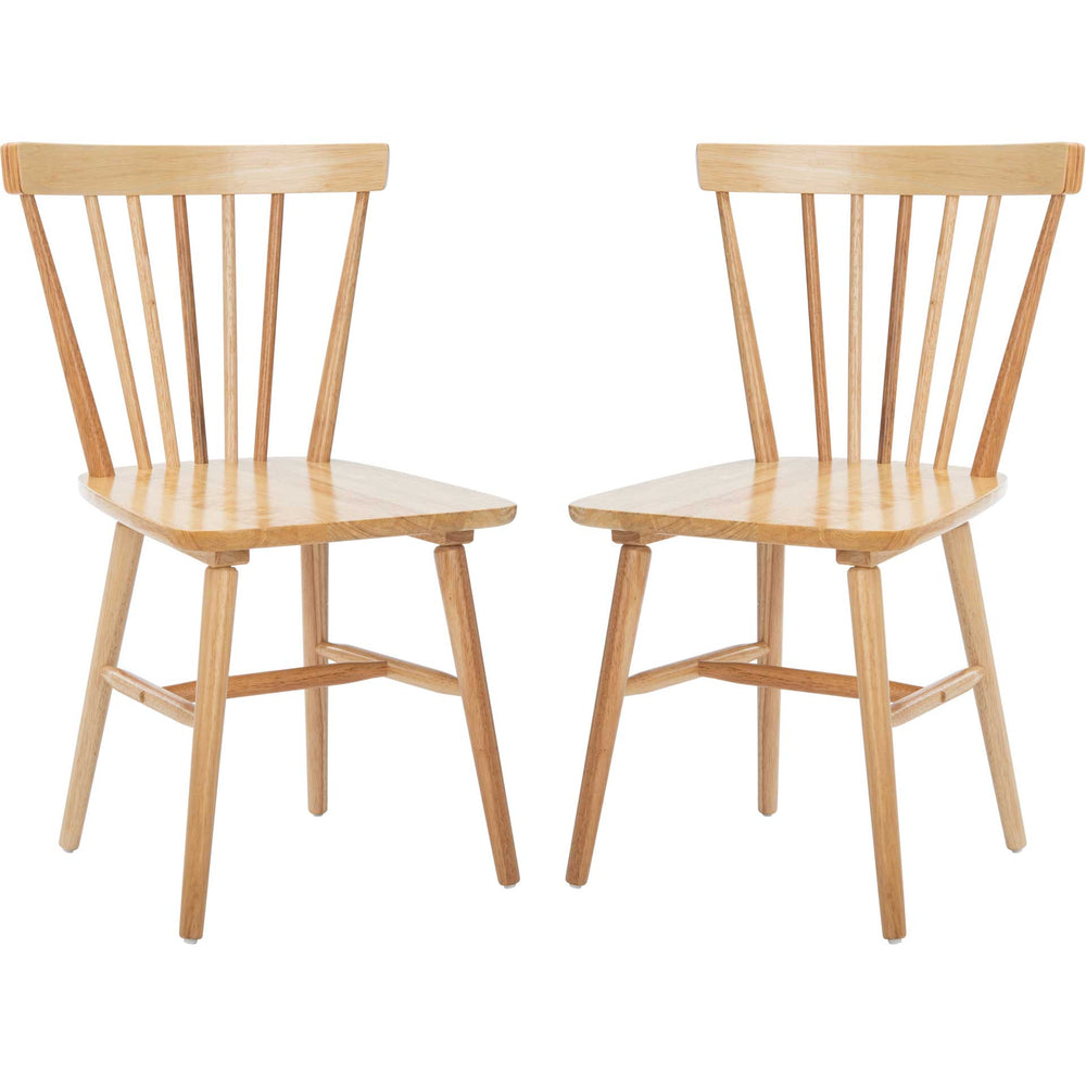 Wilder Spindle Back Dining Chair Natural (Set of 2) - Froy.com