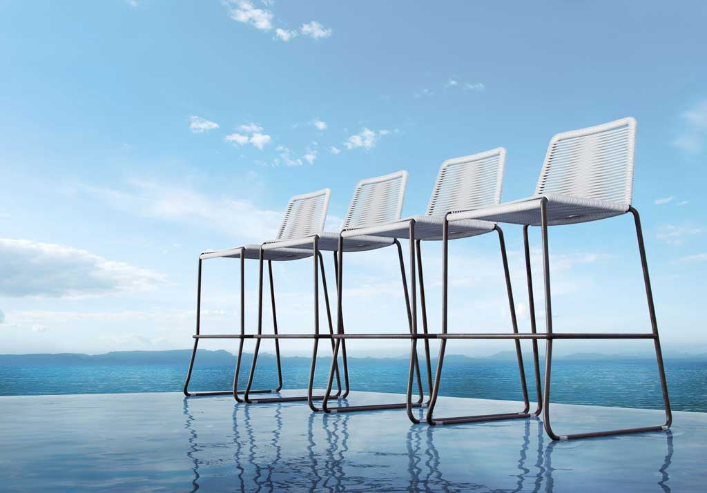 Barclay Barstool Chair White - Froy.com