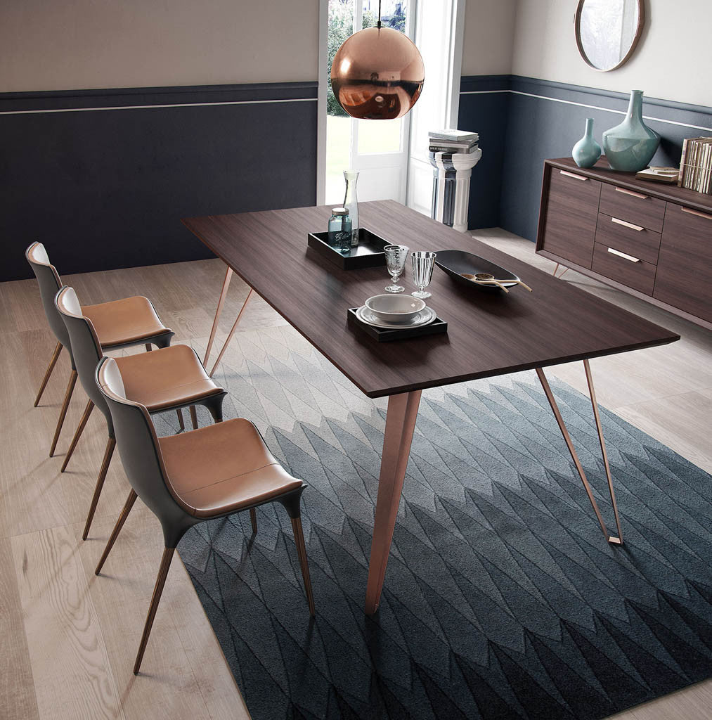 Grand Dining Table Espresso - Froy.com