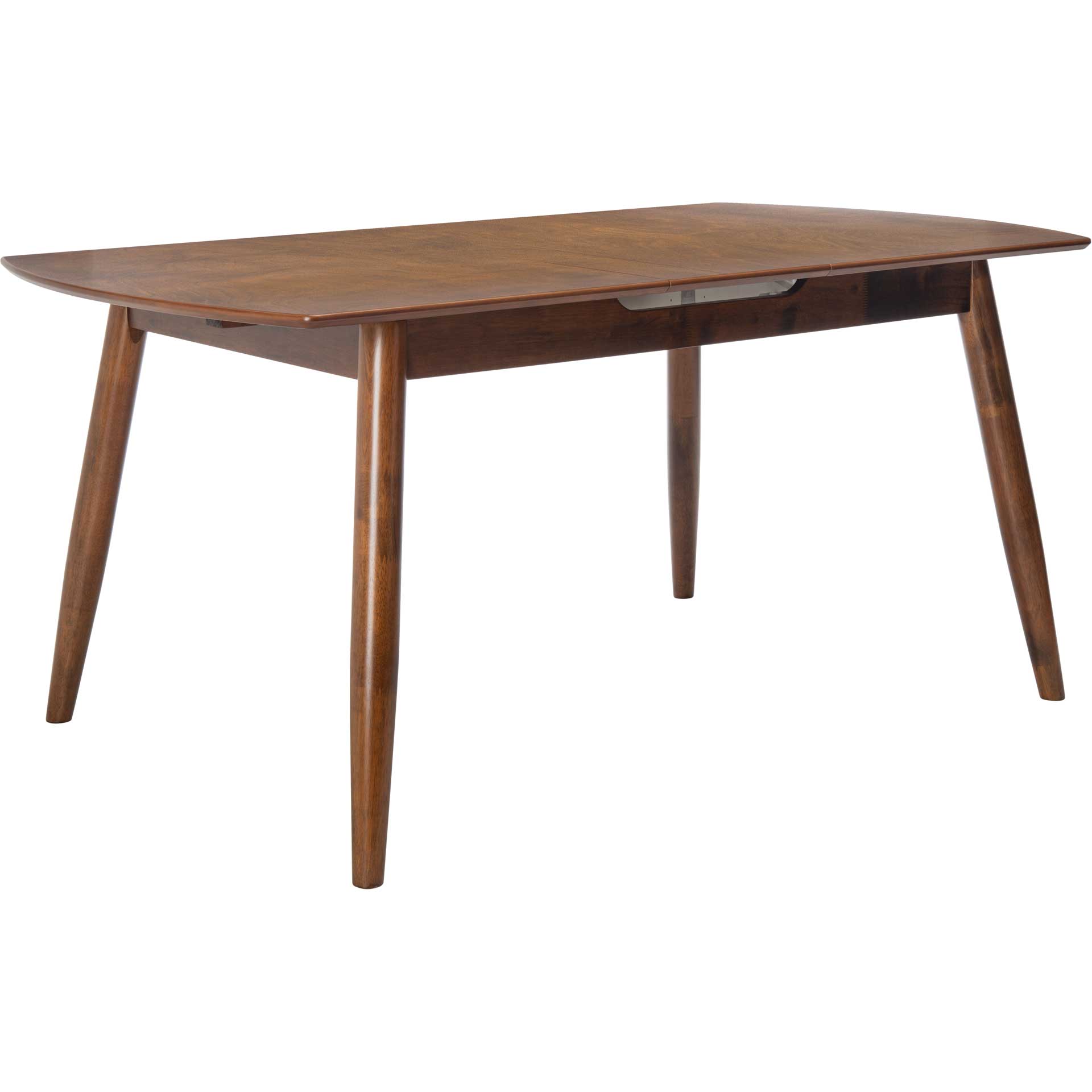 Kylie Auto Mechanism Extension Dining Table Walnut - Froy.com
