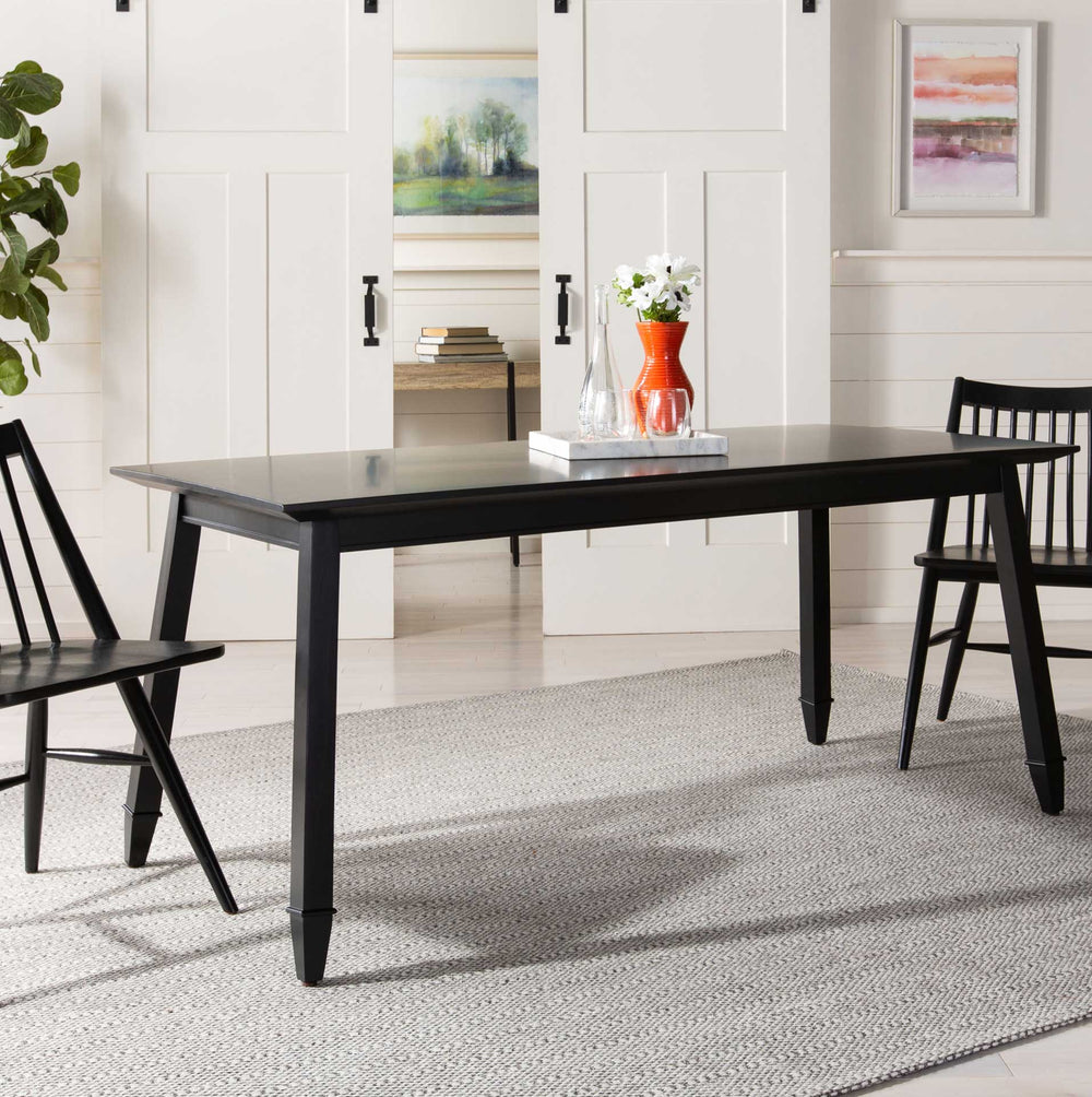 Brandon Rectangle Dining Table Black - Froy.com