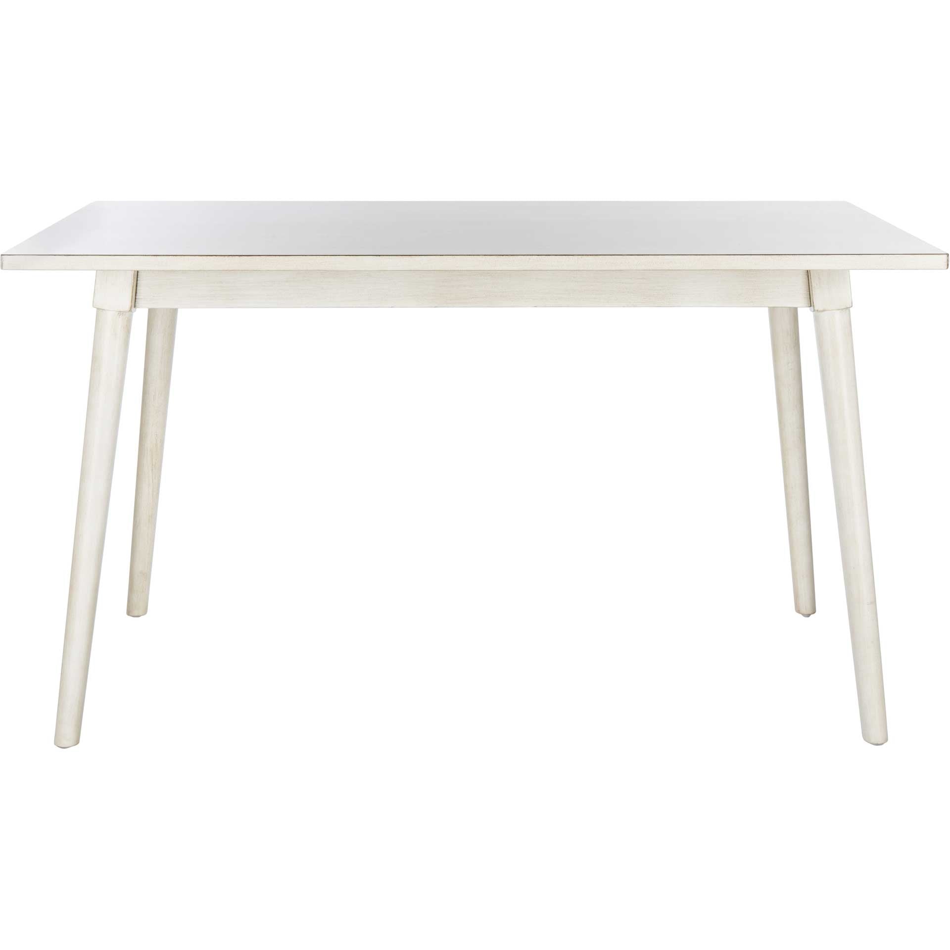 Tiana Rectangle Dining Table Antique/White - Froy.com