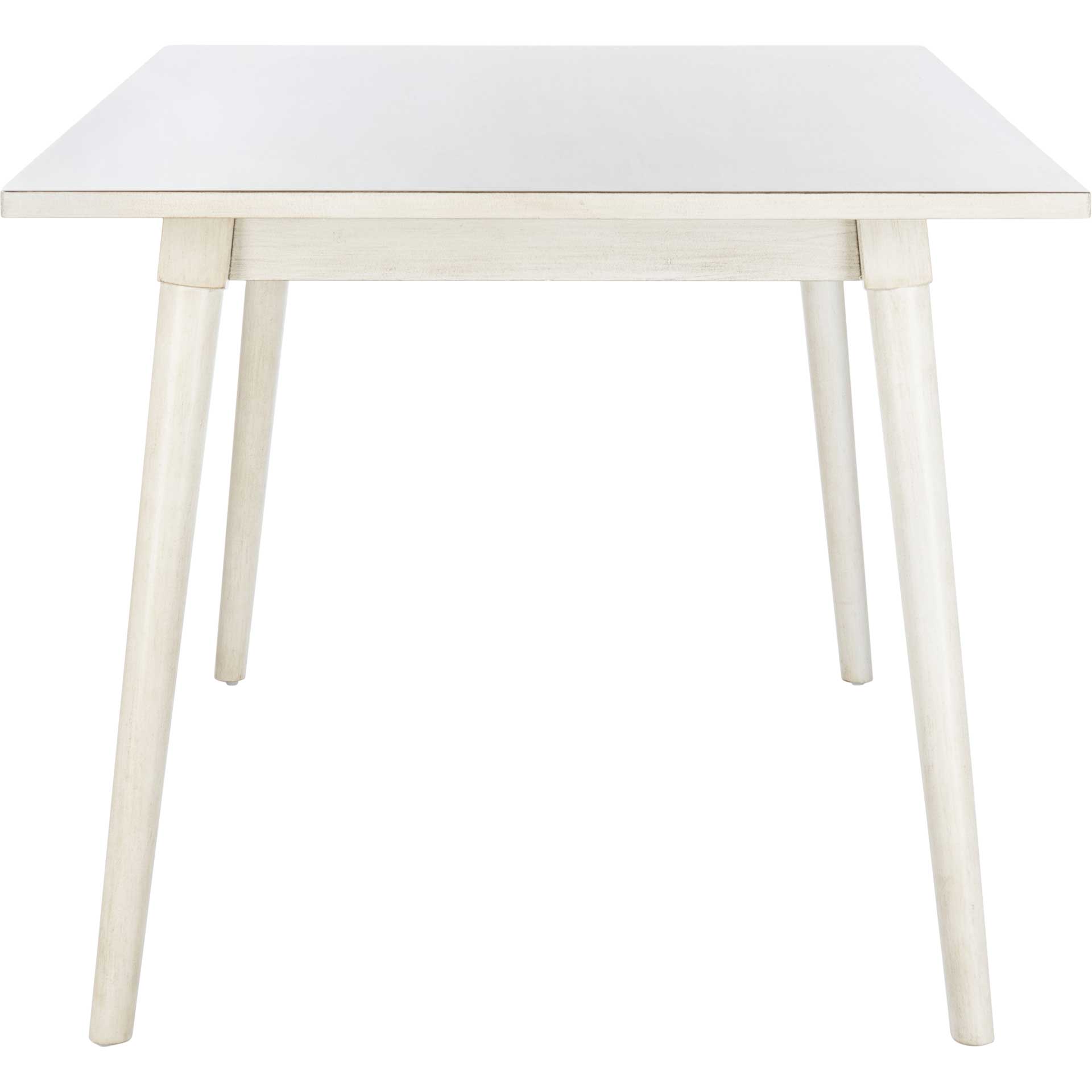Tiana Rectangle Dining Table Antique/White - Froy.com
