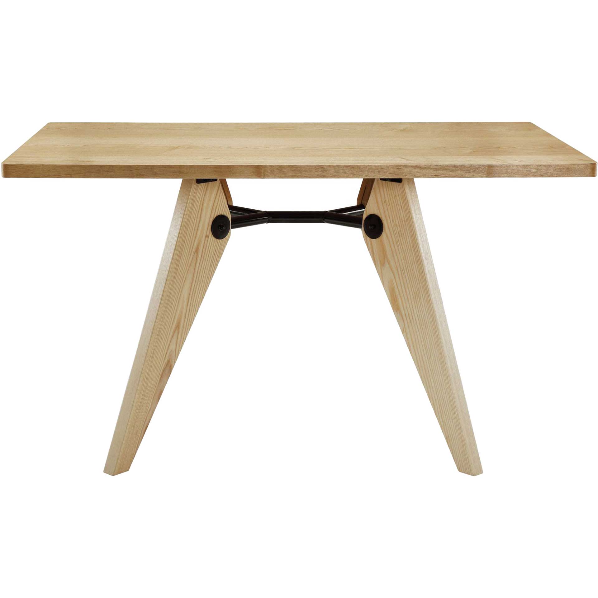 Landa Wood Dining Table Natural - Froy.com