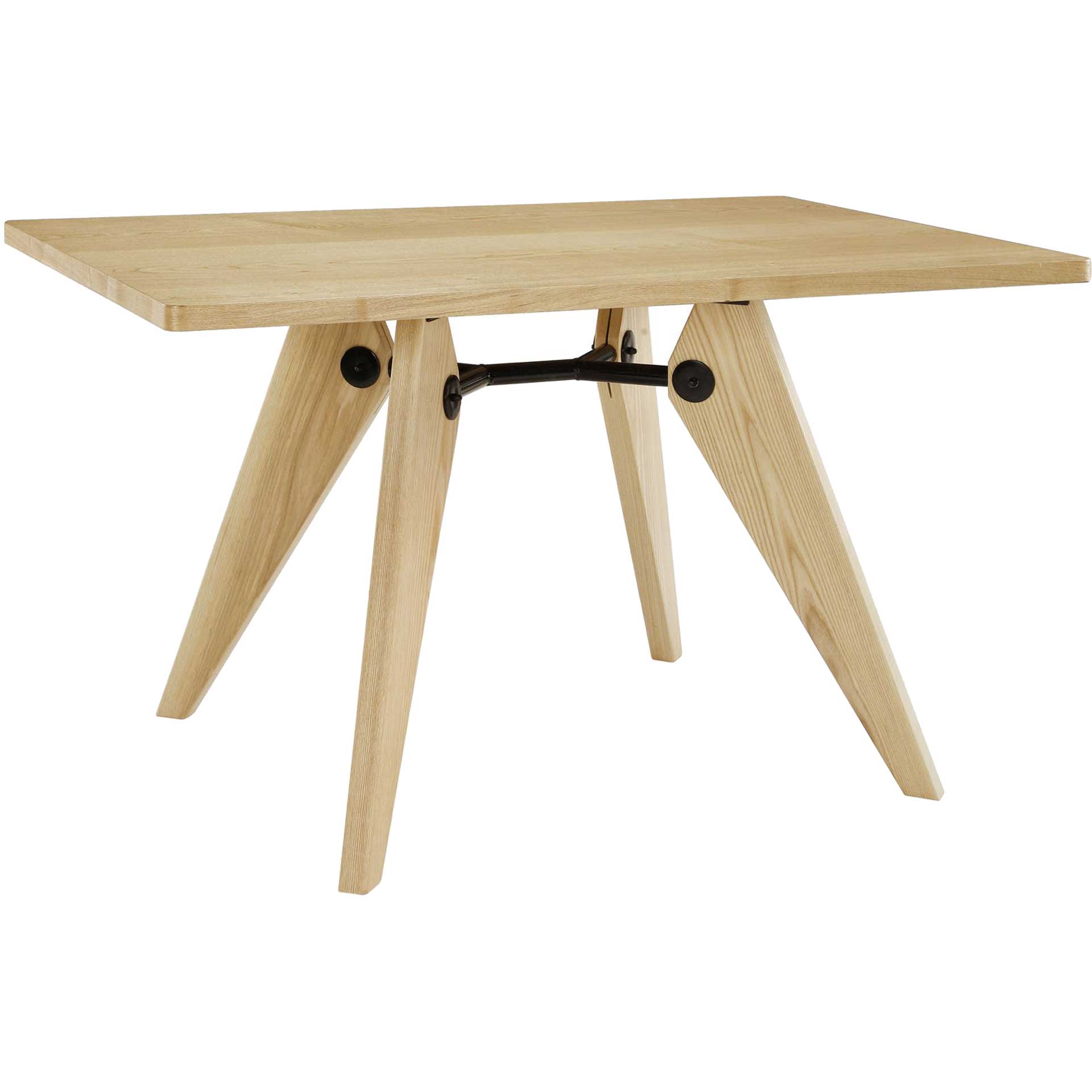 Landa Wood Dining Table Natural - Froy.com