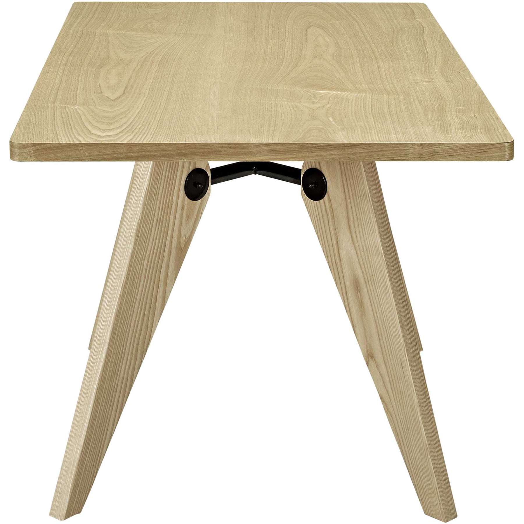 Landa Wood Dining Table Natural - Froy.com