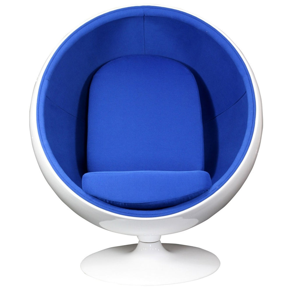 Keane Lounge Chair Blue - Froy.com