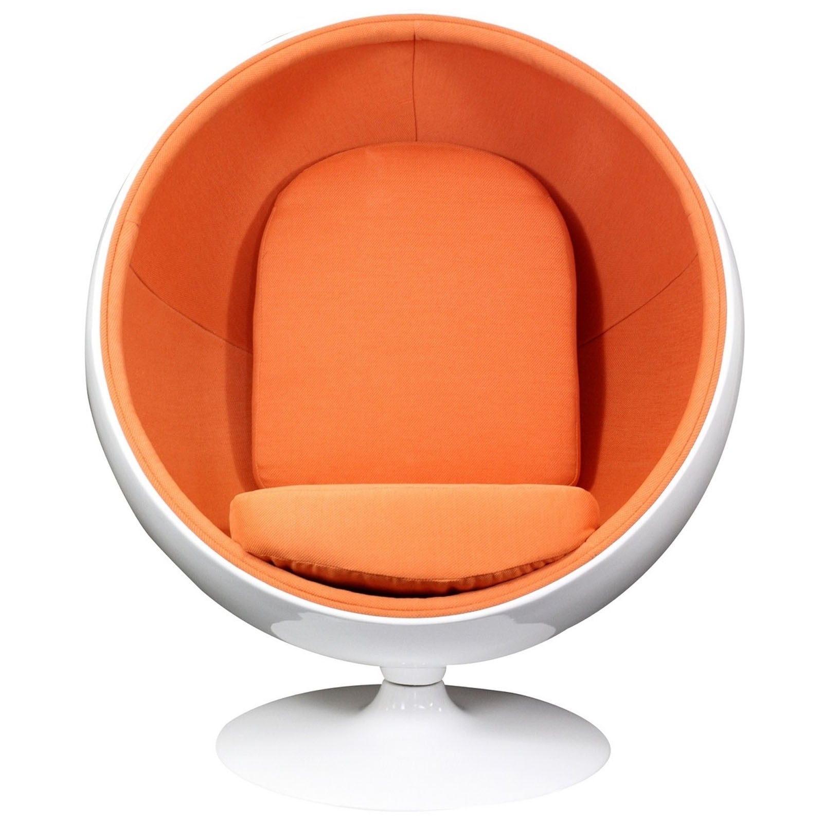Keane Lounge Chair Orange - Froy.com