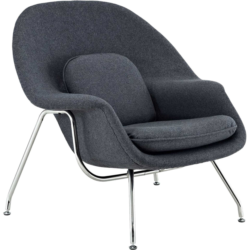 Wander Lounge Chair Dark Gray - Froy.com