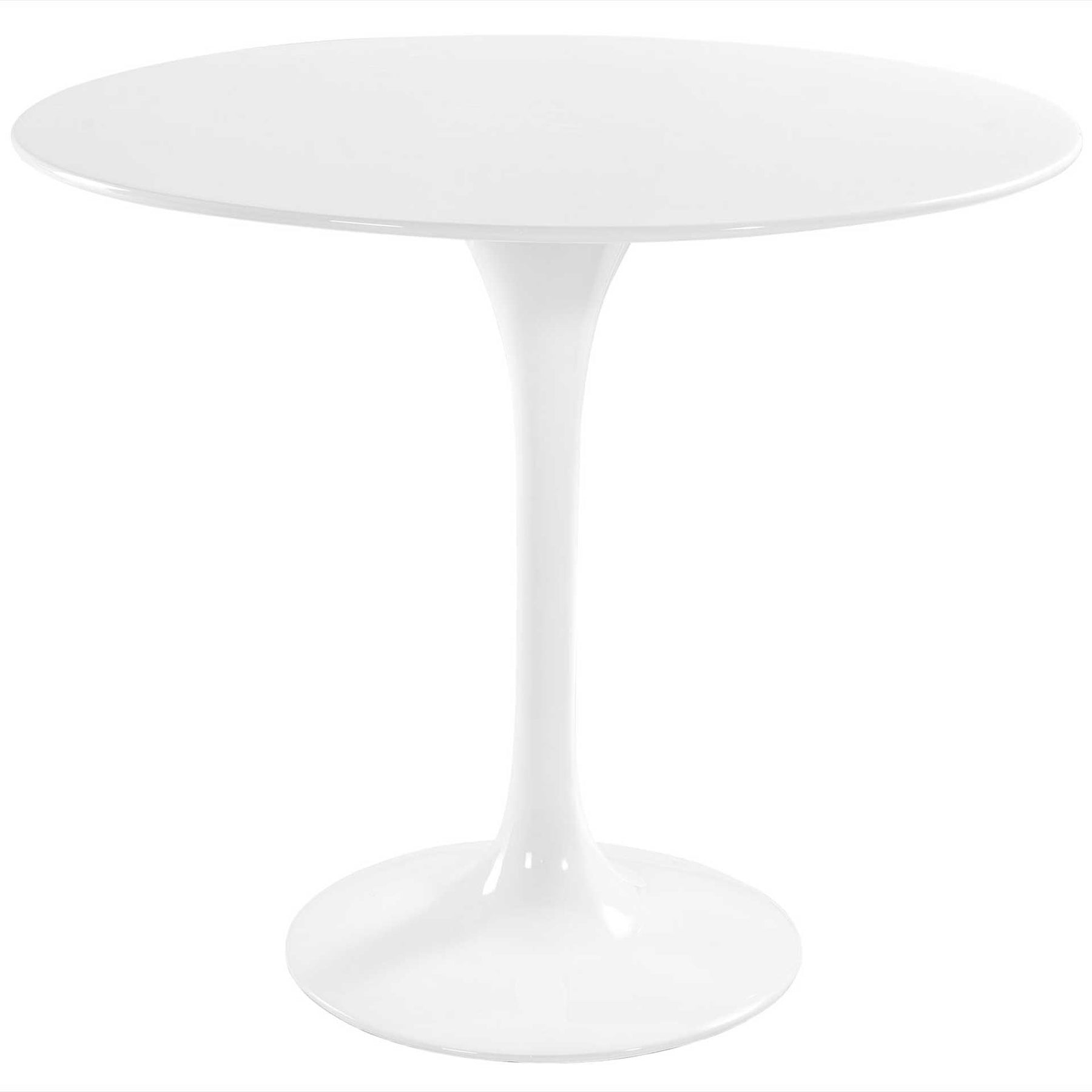 Lore Round Dining Table Fiberglass - Froy.com