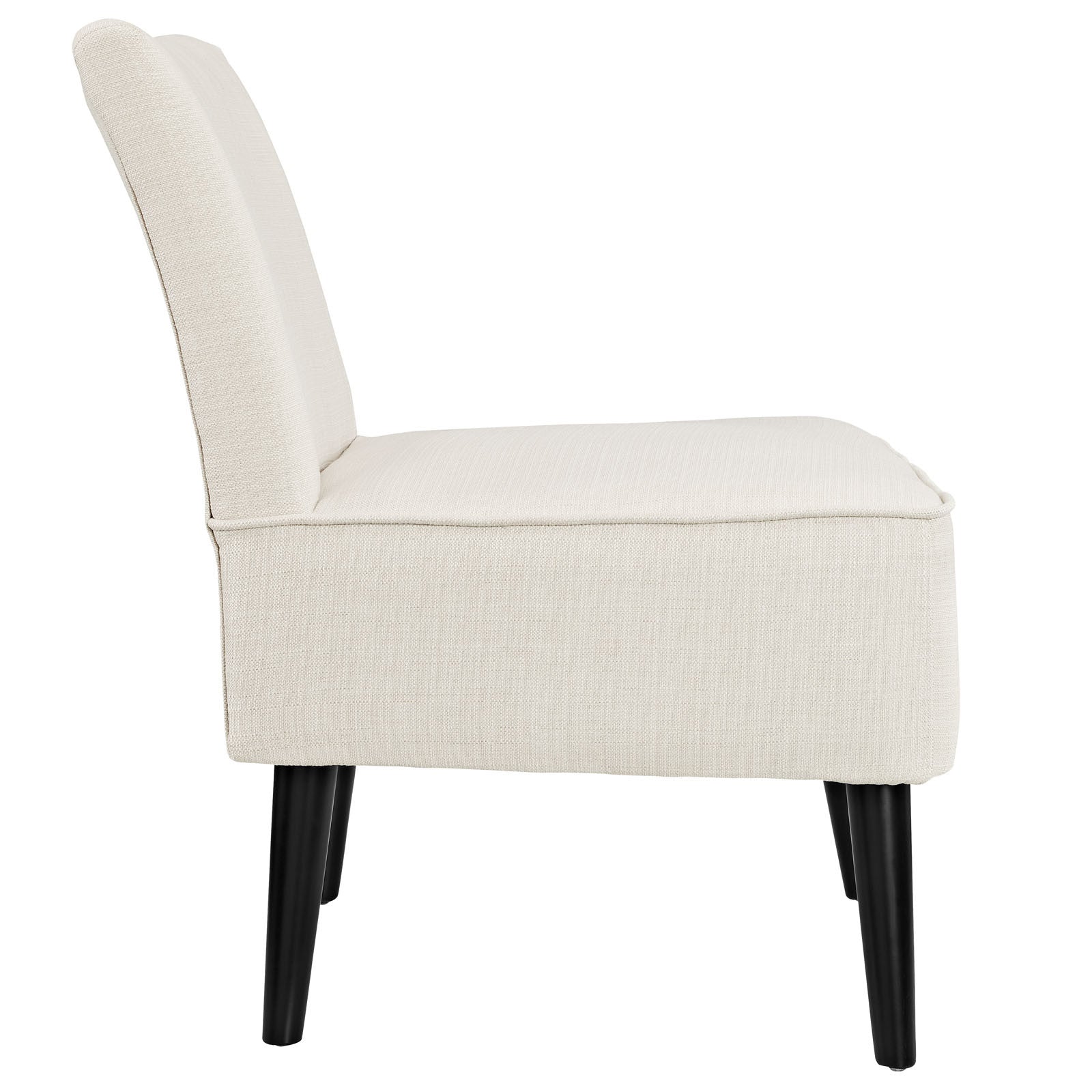 Risa Fabric Side Chair Beige - Froy.com