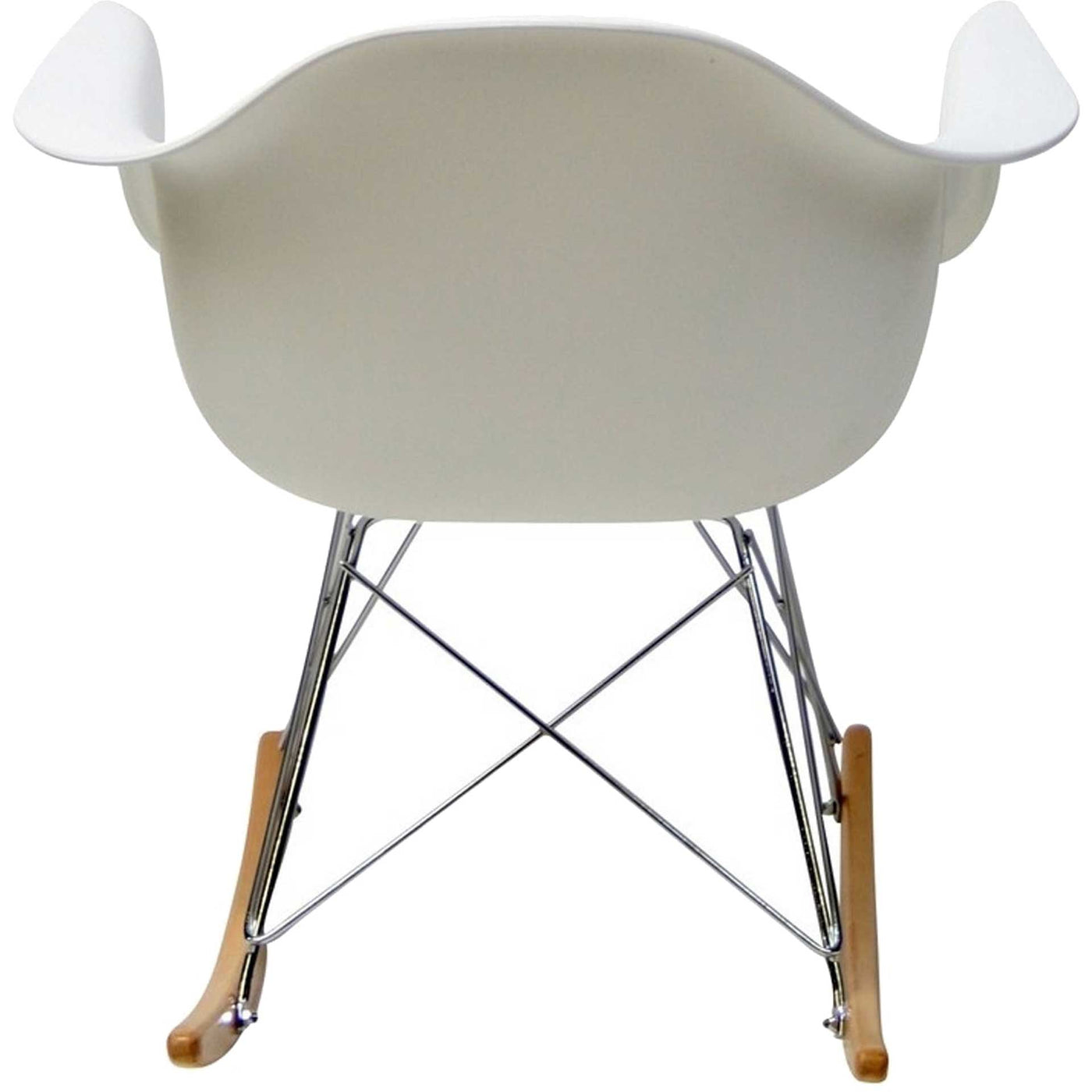 Rocking Lounge Chair White - Froy.com