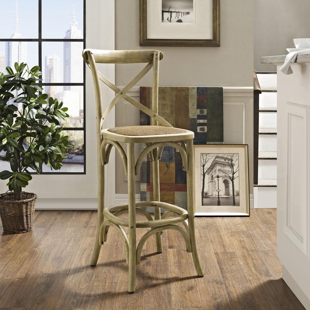 Gentry Bar Stool Natural - Froy.com